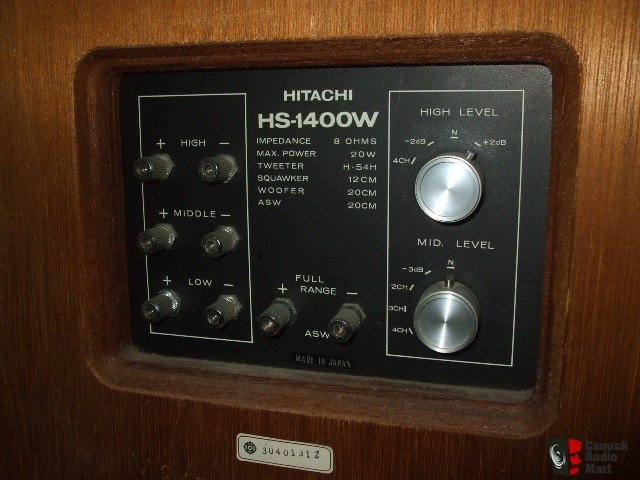 Hitachi HS-1400-W | Audiokarma Home Audio Stereo Discussion Forums
